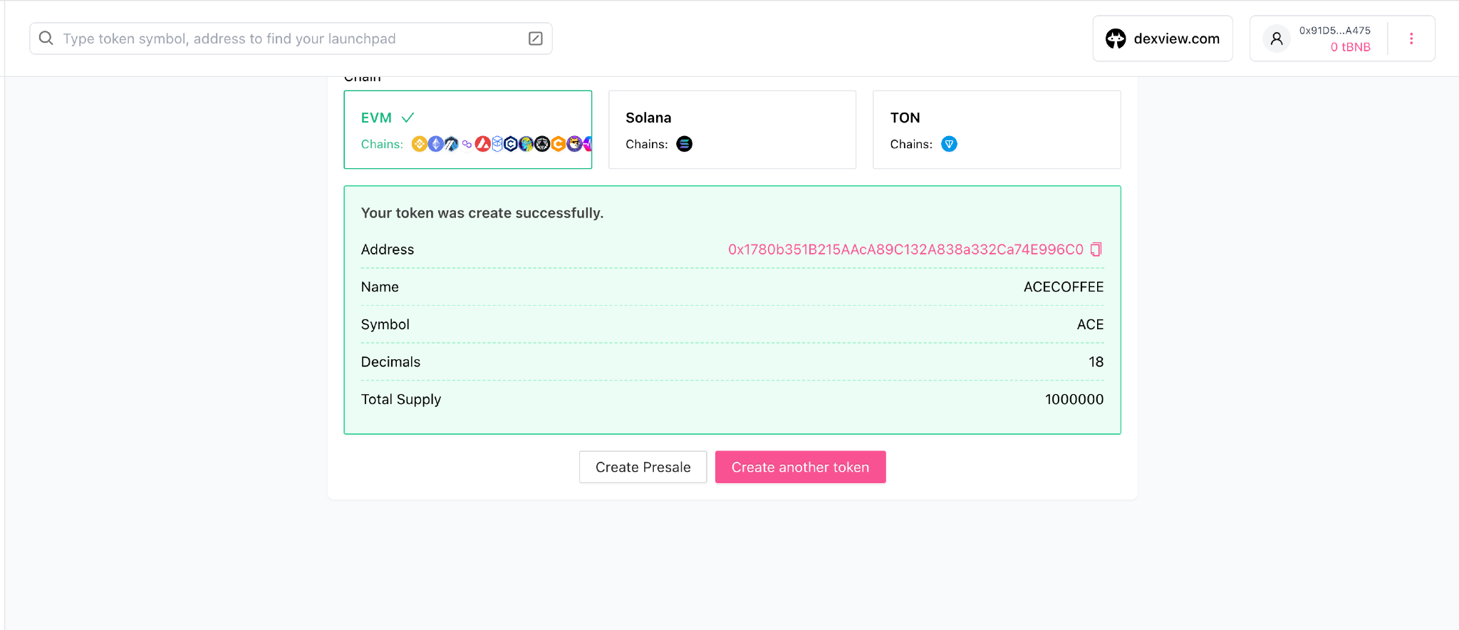 Showcase - Company Tokenization Tutorial